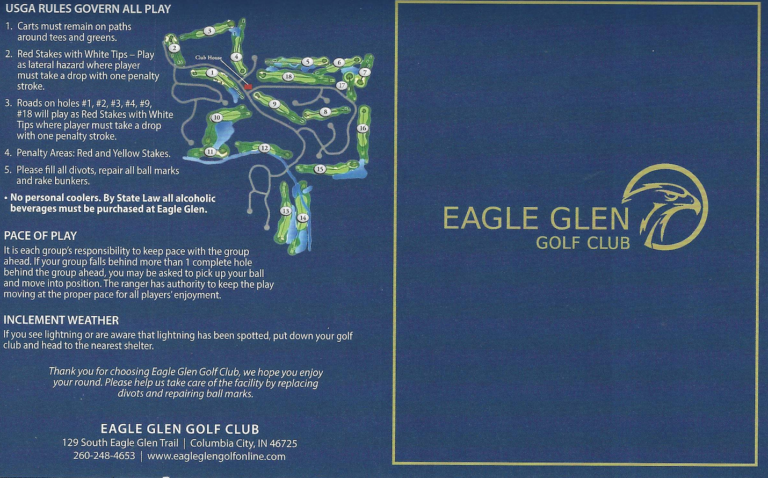 Course Information – Eagle Glen Golf Club